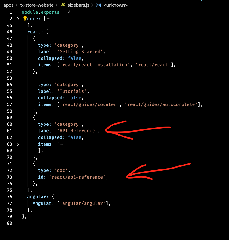 Duplicate menu items don't get unmounted, corrupted sidebar · Issue #3414 · facebook/docusaurus ...
