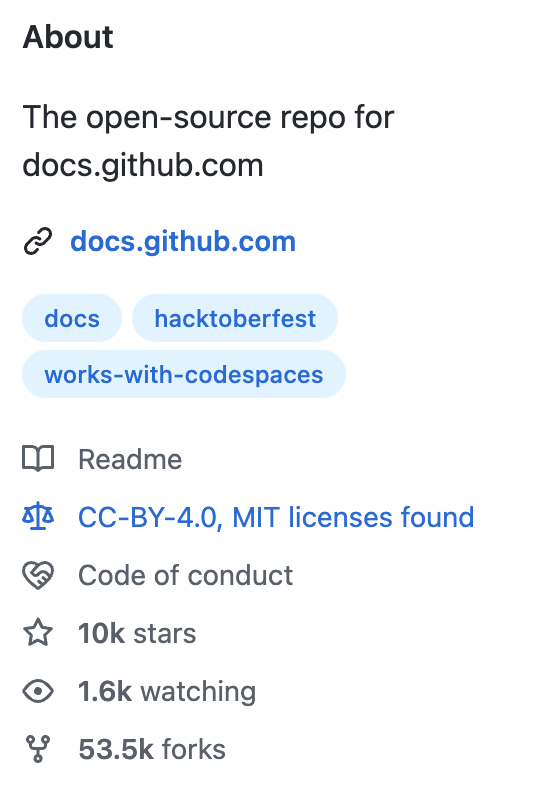 Easily discover and navigate to multiple licenses in repositories ...