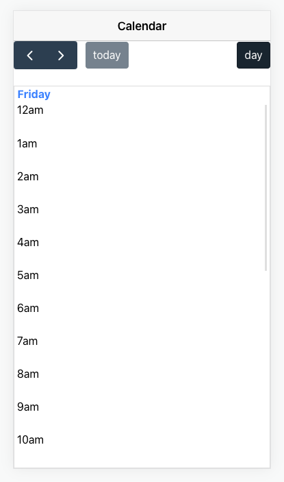 `NowIndicator` tick triggers internal dimensions update even when calendar it's not visible ...