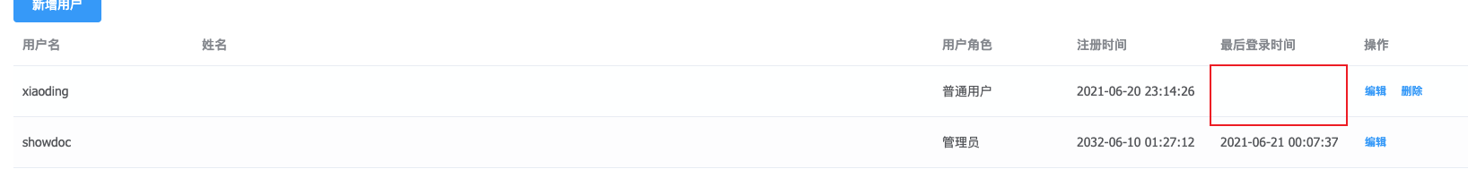 当使用OAuth2登录时,不会更新用户的最后登录时间 · Issue #1399 · star7th/showdoc · GitHub