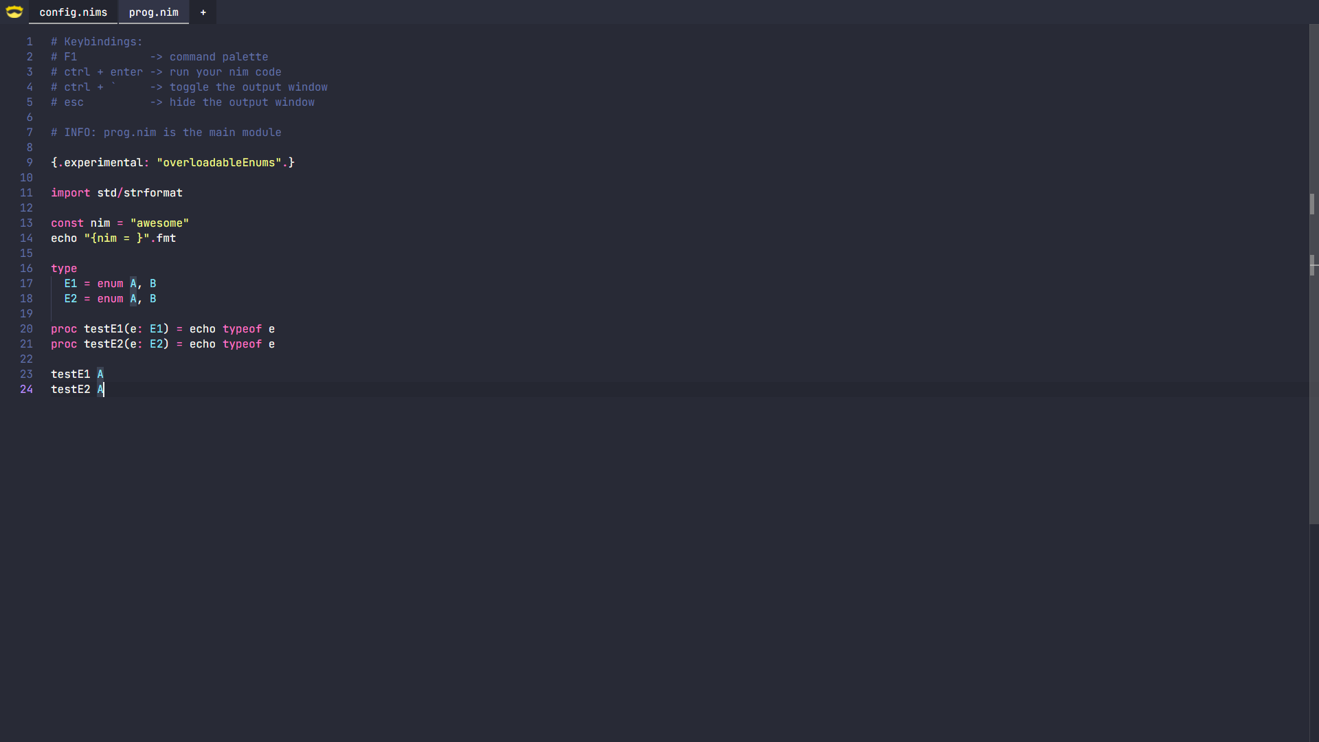 GitHub - doongjohn/nim-playground: nim playground using monaco editor ...