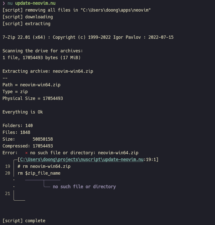 rm does not work with variable (no such file or directory) · Issue #11061 · nushell/nushell · GitHub