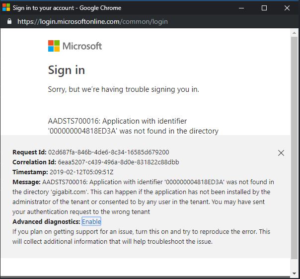 Onedrive Business Error Using Self-Hosting gh-pages · Issue #1112 ...