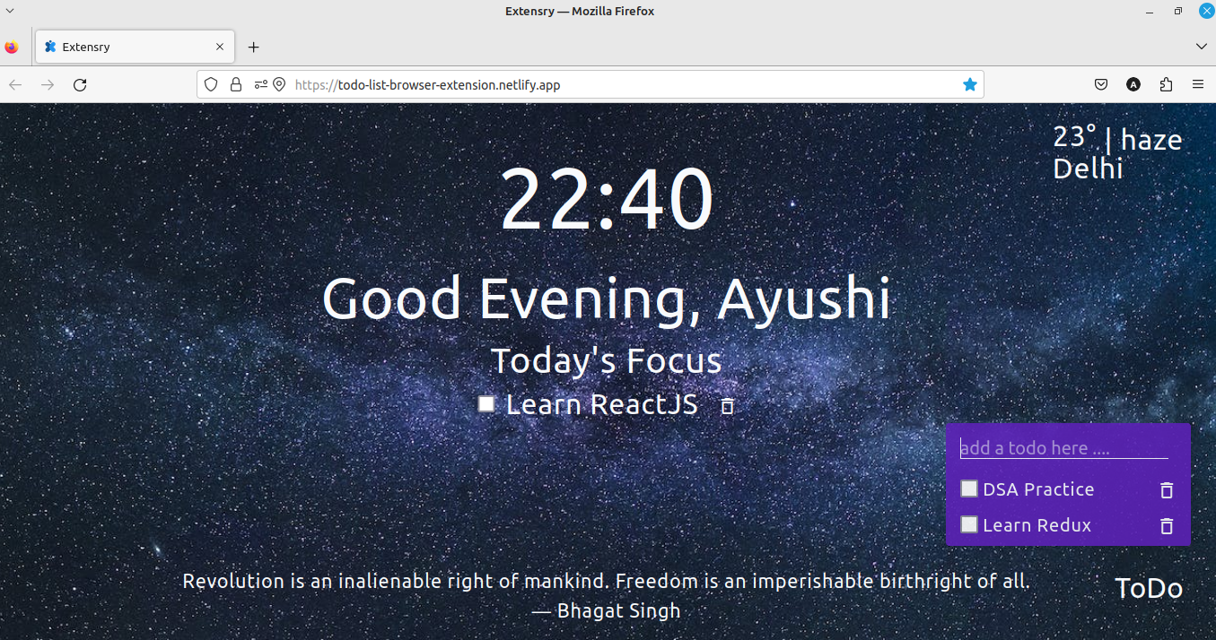 GitHub - ayushipandey01/Browser-Extension