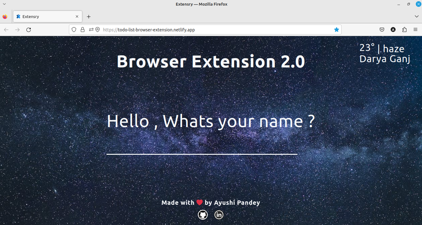 GitHub - ayushipandey01/Browser-Extension