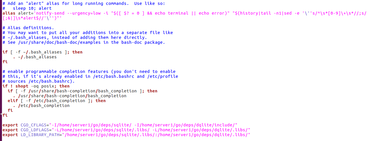 Issue to export the paths in ~/.bashrc file environment · Issue #5038 ...