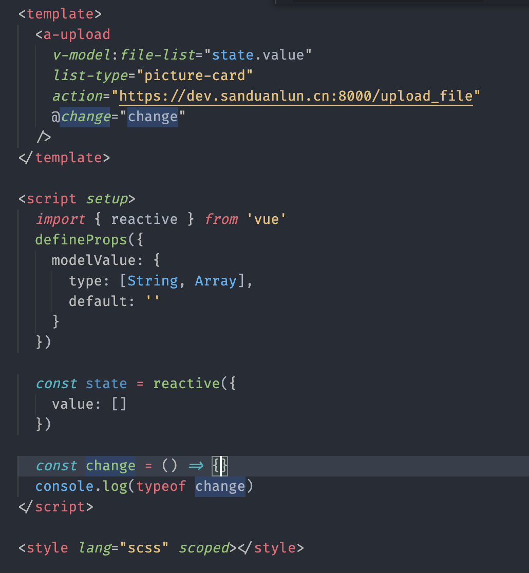 我很困惑，我把upload二次封装就会提示这个change的问题 · Issue #117 · arco-design/arco-design ...