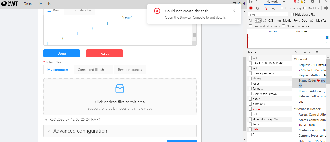 Issue with development mode · Issue #201 · cvat-ai/cvat · GitHub