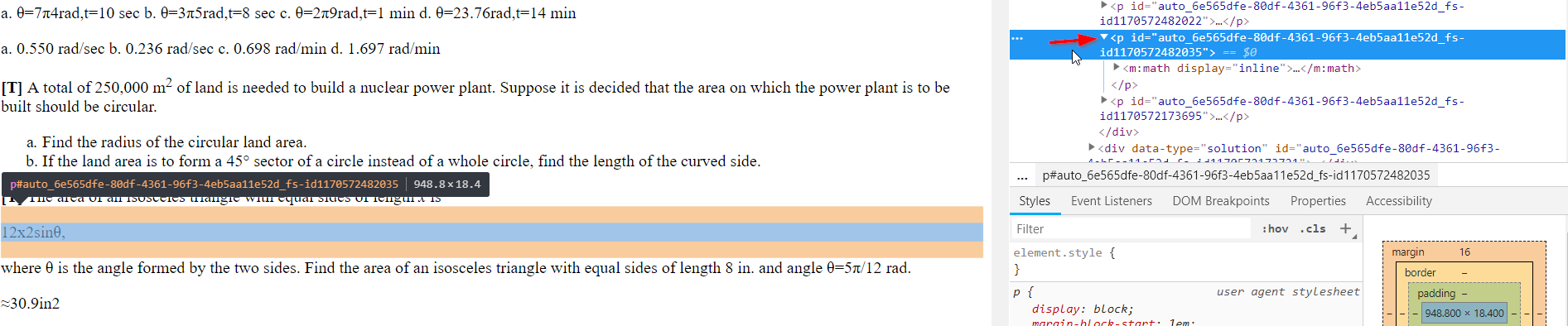 Inline equations in new line · Issue #2216 · openstax/webview · GitHub