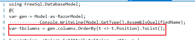 使用freesql Generator对sqlserver数据库表生成的实体属性位置和表中不一致 · Issue 1204
