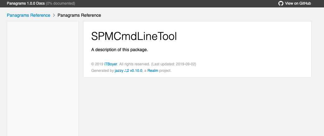 Doc Can T Show Outline Of Class · Issue 1095 · Realm Jazzy · Github