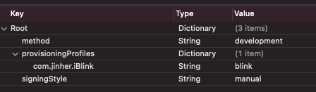 exportArchive error: doesn't include the com.apple.application-identifier entitlement · Issue ...