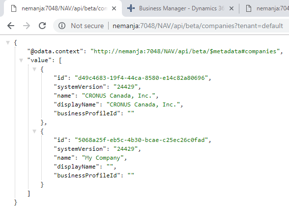 Authorization Problem in Postman when Calling APIs for BC with Windows ...