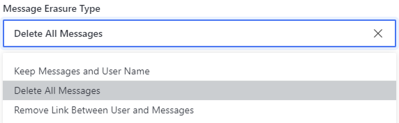 [bug] Message Erasure Type `Keep Messages And User Name` not work as ...