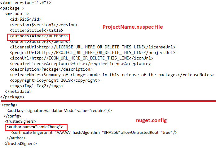 [Test Failure][Client policy] No error occur when the trusted author ...