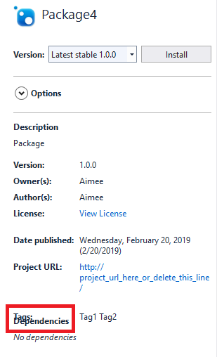 [Test Failure][Accessibility] “Dependencies” covered “Tags” in the ...