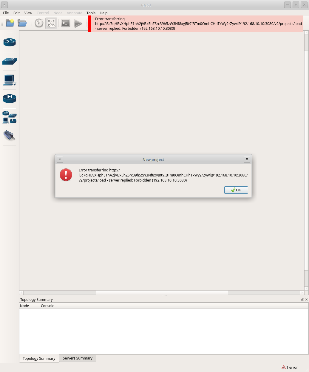 Permission Denied When Trying To Open Recent Project · Issue 2871 · Gns3gns3 Gui · Github