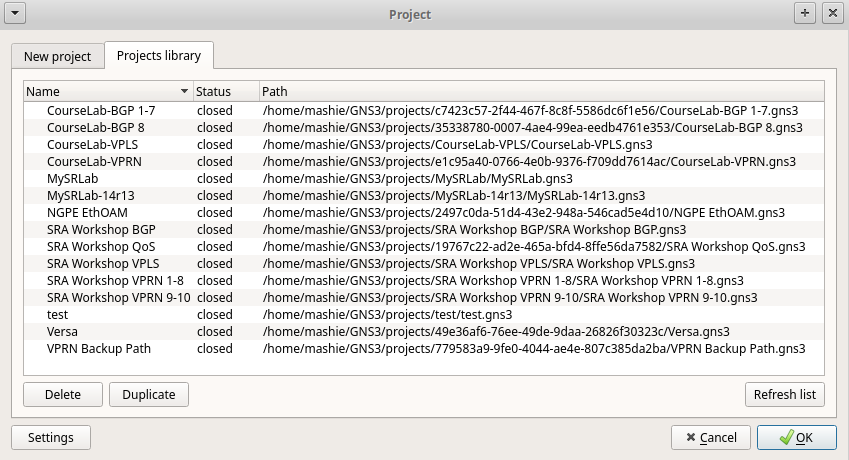 Permission Denied When Trying To Open Recent Project · Issue 2871 · Gns3gns3 Gui · Github