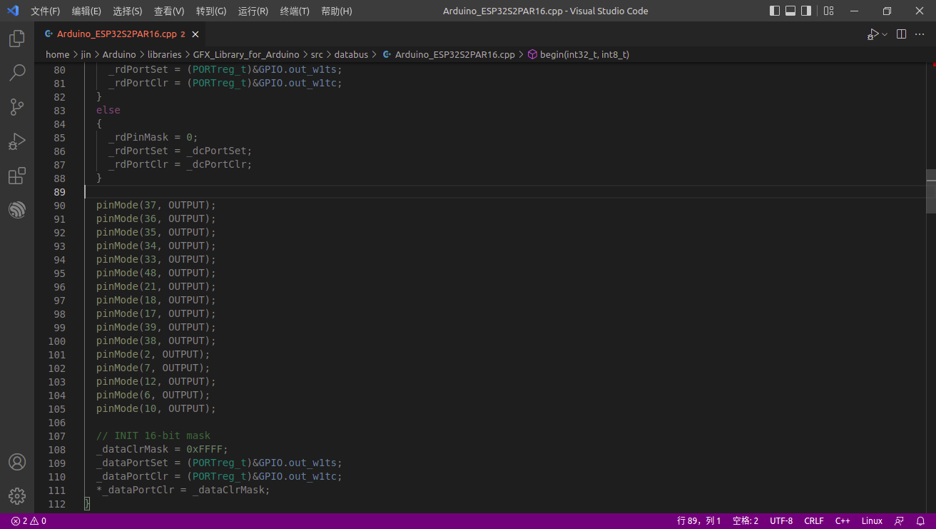 ESP32 S3 · Issue #141 · moononournation/Arduino_GFX · GitHub