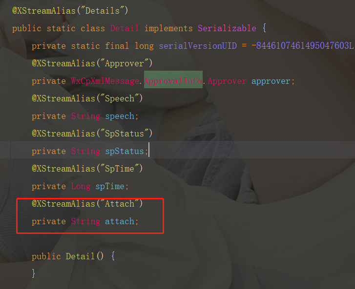4.2.0 版本企业微信审核的时候可以添加多个附件，实体类类型不是集合，报错 · Issue #2528 · binarywang/WxJava · GitHub