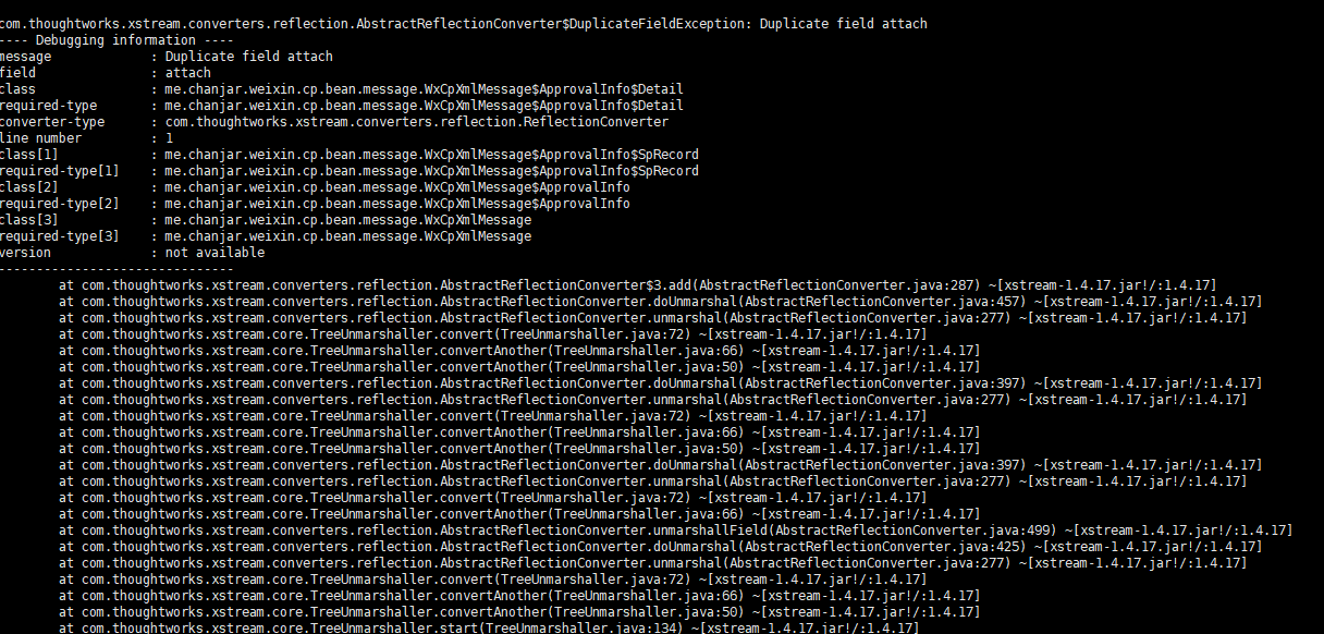 4.2.0 版本企业微信审核的时候可以添加多个附件，实体类类型不是集合，报错 · Issue #2528 · binarywang/WxJava · GitHub