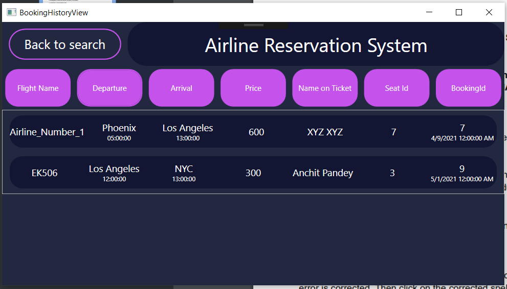 GitHub - AnchitPandey/Airline-Reservation-System: Fun project I worked ...