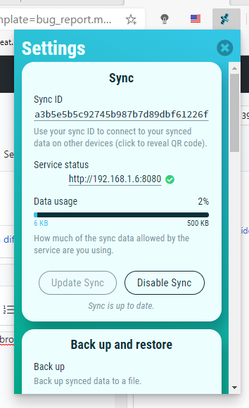 Android cannot connect to local LAN server · Issue #234 · xbrowsersync/app · GitHub