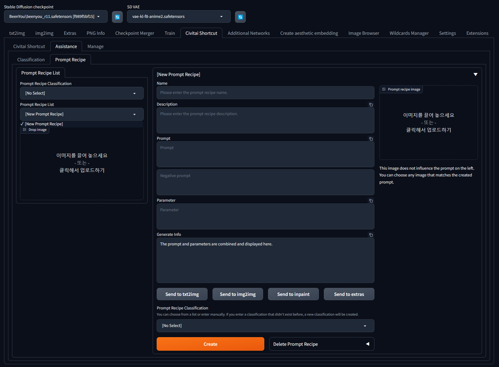 GitHub - sunnyark/civitai-shortcut