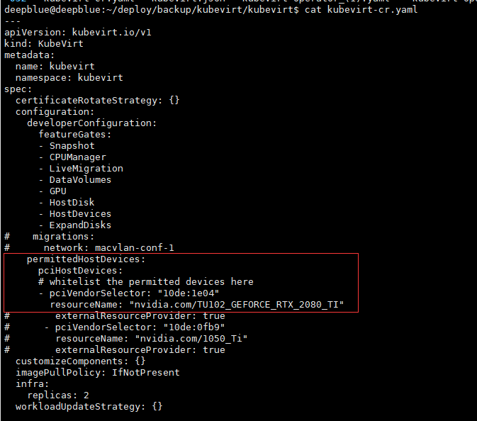 GPU card pass through · Issue #8138 · kubevirt/kubevirt · GitHub