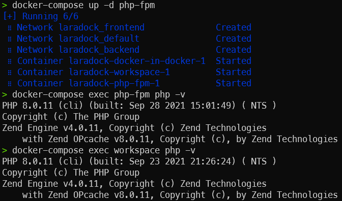 Install PHP 8.0.11 Patch Update · Issue #3071 · laradock/laradock · GitHub