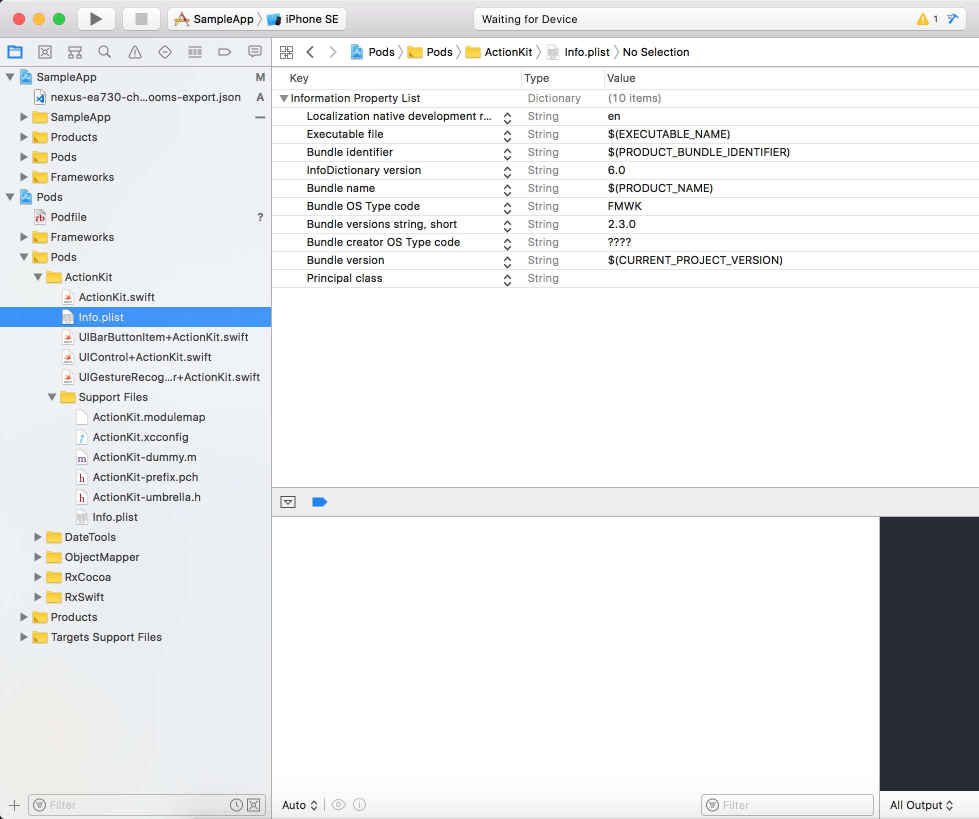 Failed To Build Pod Using New Xcode 9 Build System · Issue 31 · Actionkitactionkit · Github
