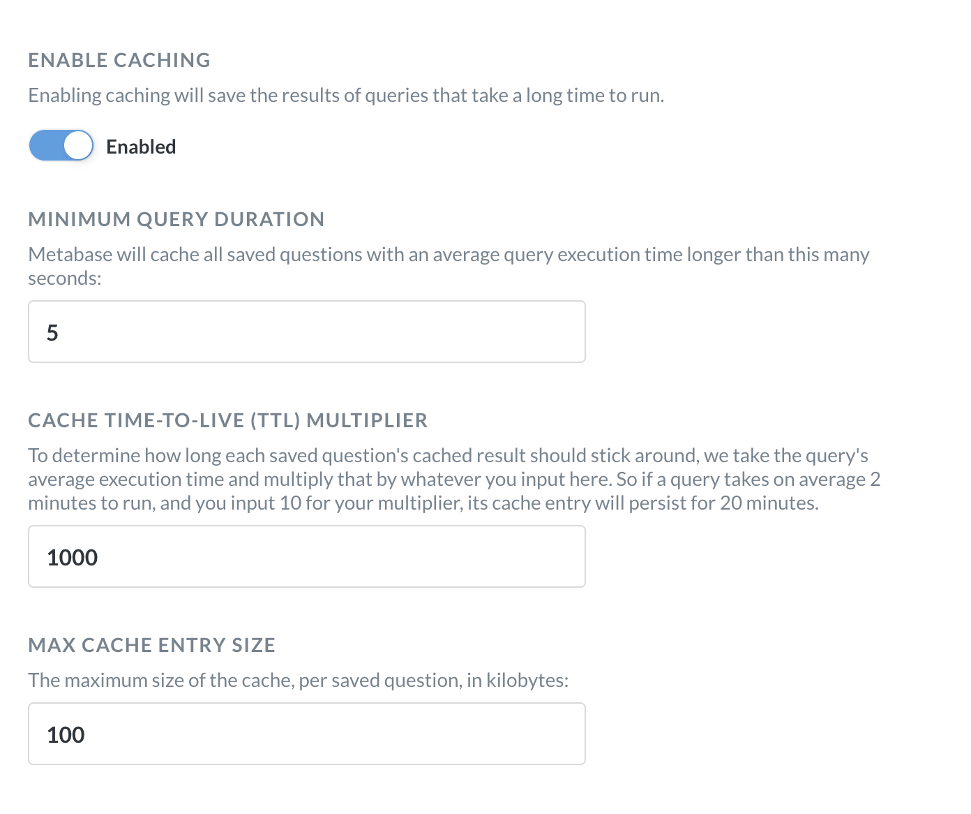 Errors being cached by metabase · Issue #13164 · metabase/metabase · GitHub