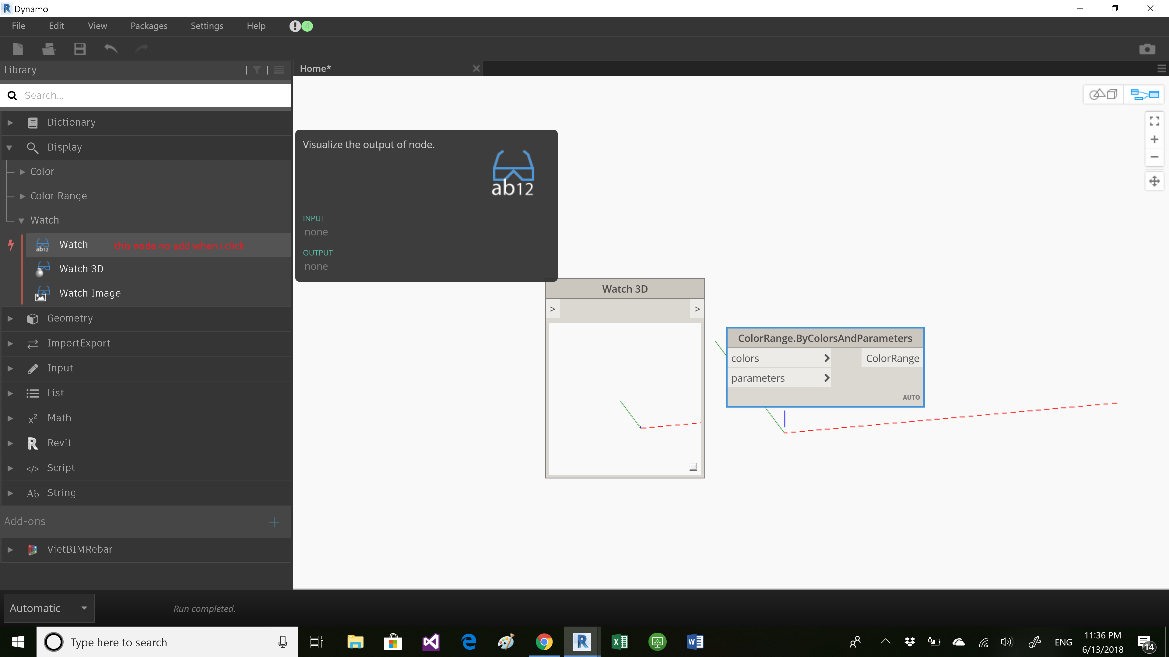 Dynamo 2.0 error watch node · Issue #8927 · DynamoDS/Dynamo · GitHub