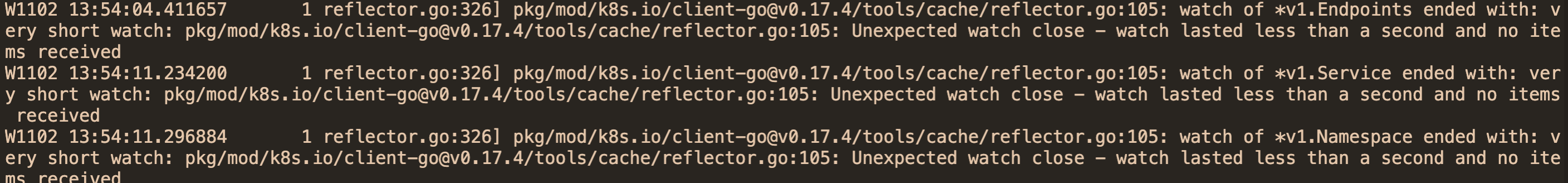 边缘节点和 apiserver 断网后，coredns 会提示watch 问题 · Issue #436 · superedge/superedge · GitHub