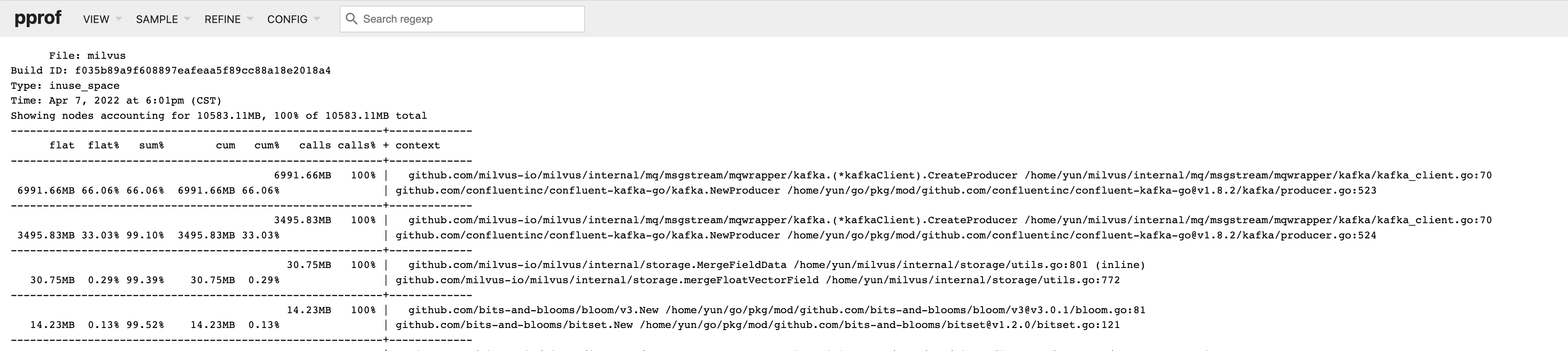 Producer memory leak · Issue #758 · confluentinc/confluent-kafka-go · GitHub