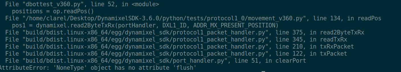 360 Python Usb2dynamixel Mx 64 Issue Unclear Type Error In C Folder · Issue 199