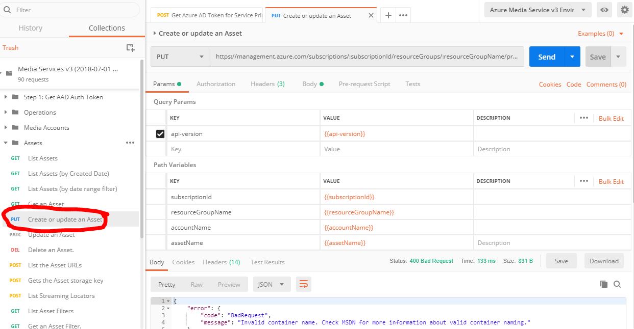 Invalid container name when creating an asset · Issue #27873 ...