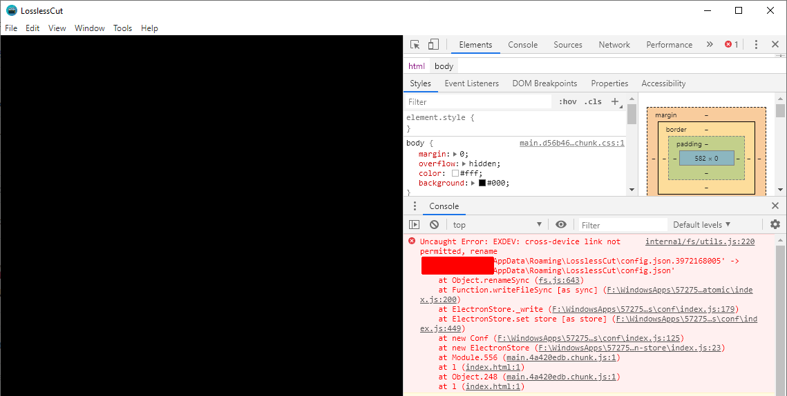EXDEV: cross-device link not permitted · Issue #292 · mifi/lossless-cut · GitHub
