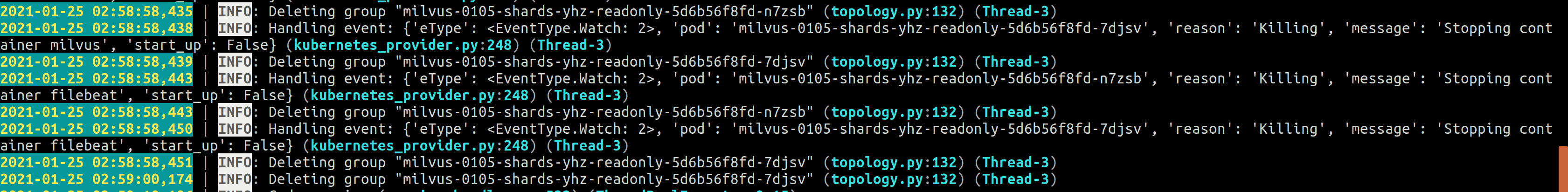 Mishards does not recover after failing one or more read-only servers. · Issue #4618 · milvus-io ...