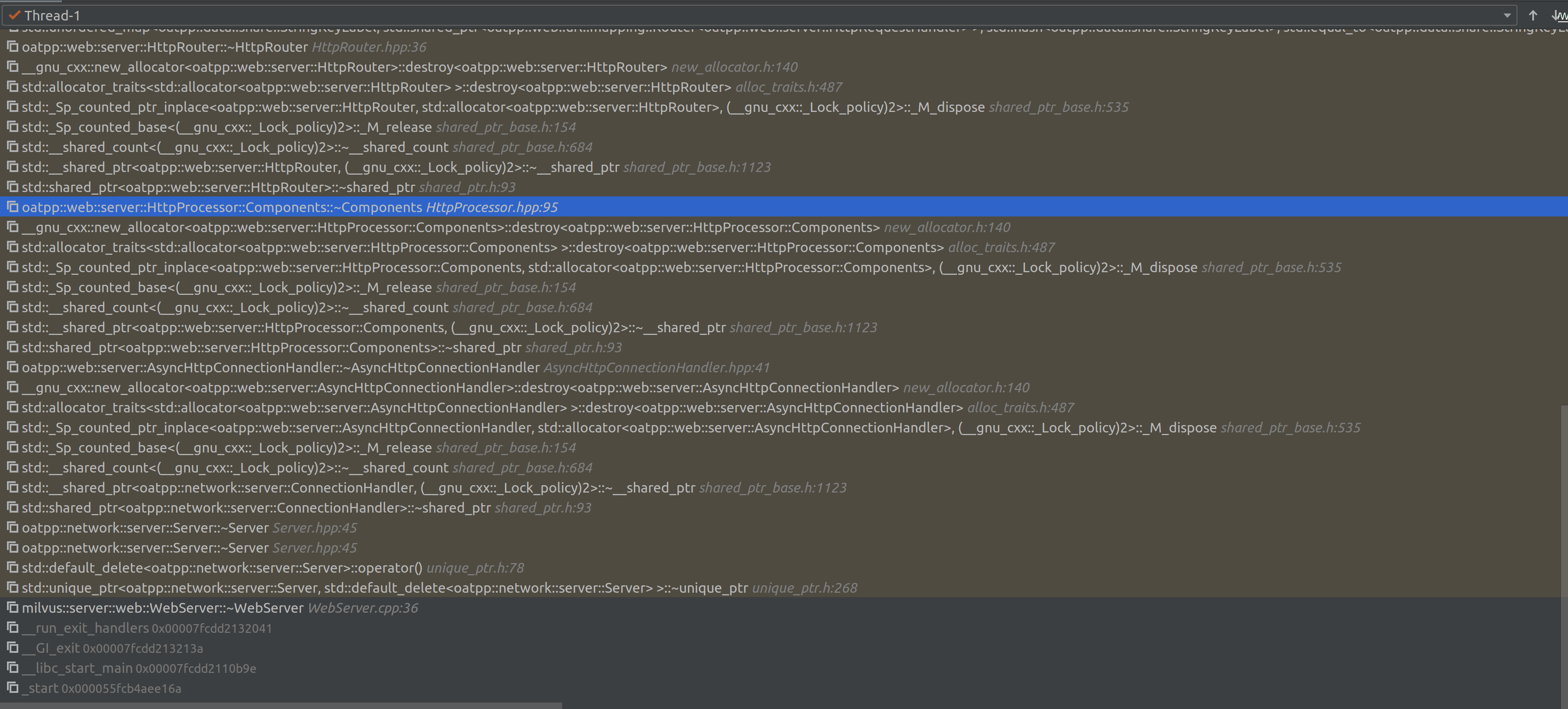 The process hung up when trying to stop server · Issue #173 · oatpp/oatpp · GitHub