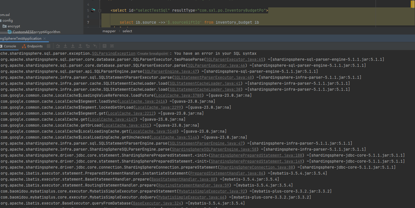 ShardingSphere5.1.1 does not support querying JSON data from MySQL, ShardingSphere4.1.1 is ...