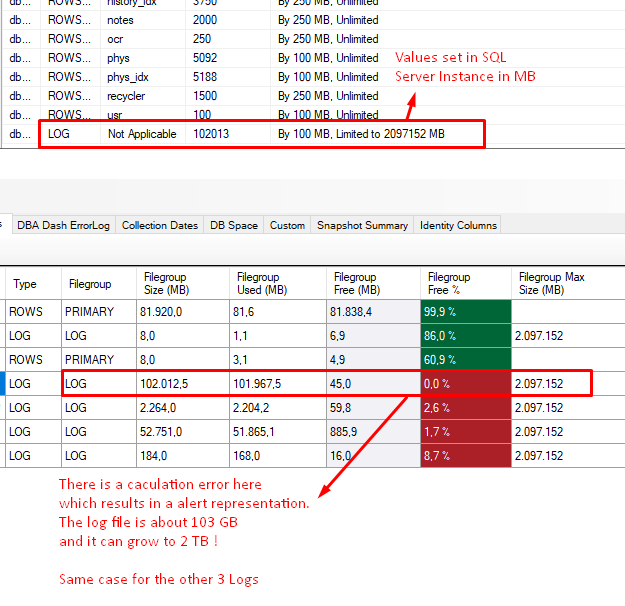 Calculation issue? · Issue #314 · trimble-oss/dba-dash · GitHub