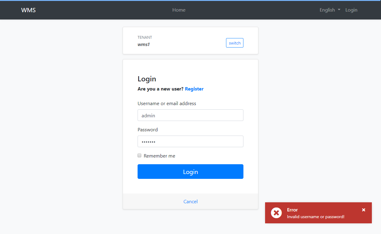 [Question] Why can't login after the multi-tenant changes the connection string? · Issue #4352 ...