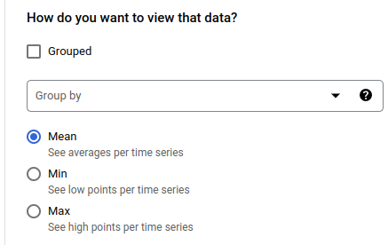 Google Cloud Monitoring: Provide the same builder UX that GCM console ...