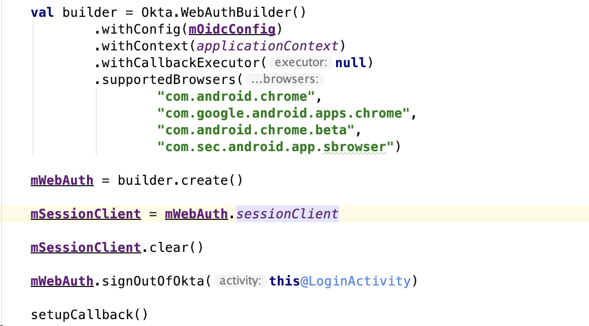 Can't logout form WebAuthClient · Issue #134 · okta/okta-oidc-android · GitHub