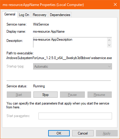 WslService listed in Services as "ms:AppName" · Issue #10182 ...