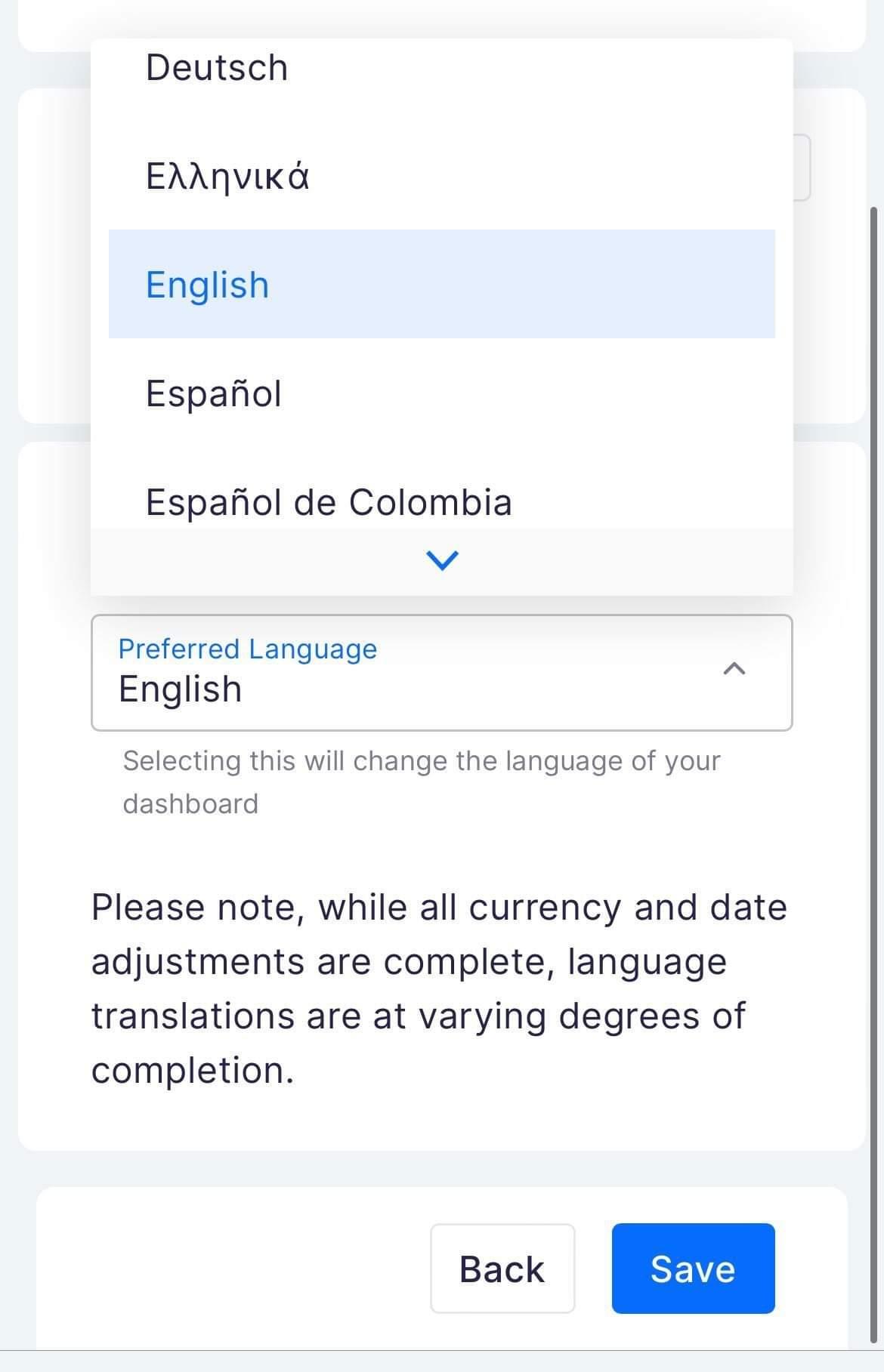 Cannot change language on phone browser · Issue #2264 · saleor/saleor-dashboard · GitHub
