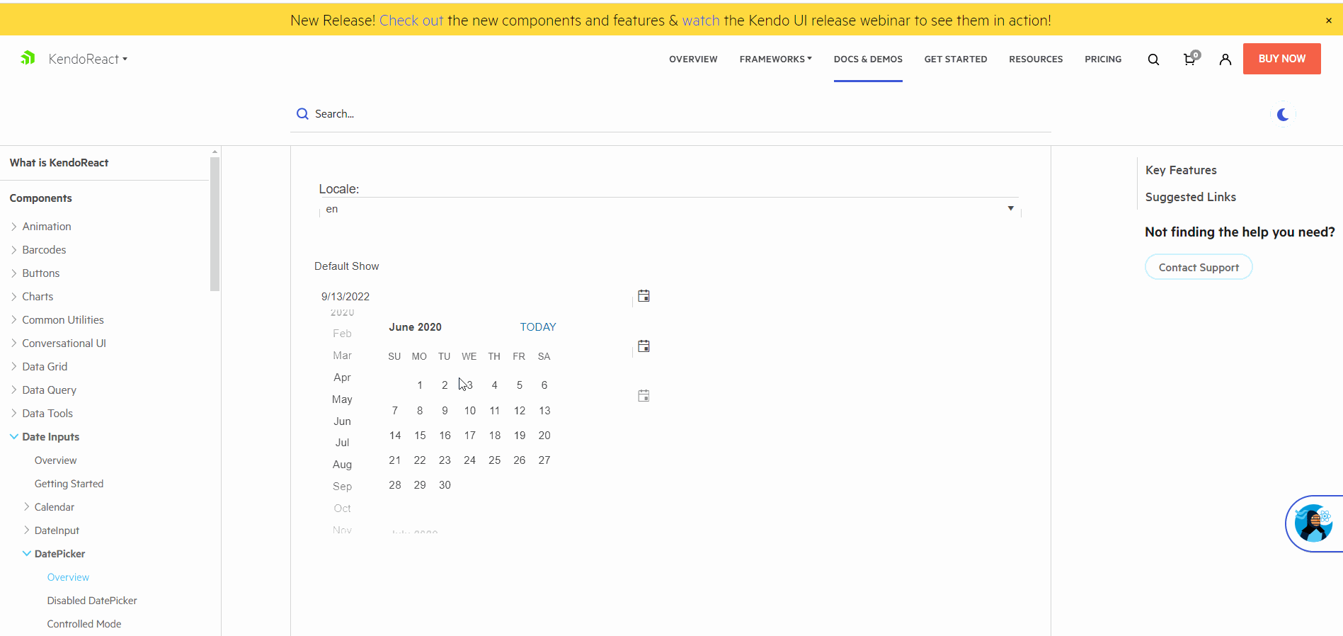 Calendar Auto Scrolls to Next Month When Changing Date · Issue #1204 · telerik/kendo-react · GitHub