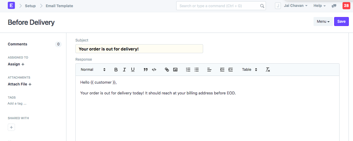 Email Subject is not updated as per selected Email Template! · Issue #16445 · frappe/erpnext ...