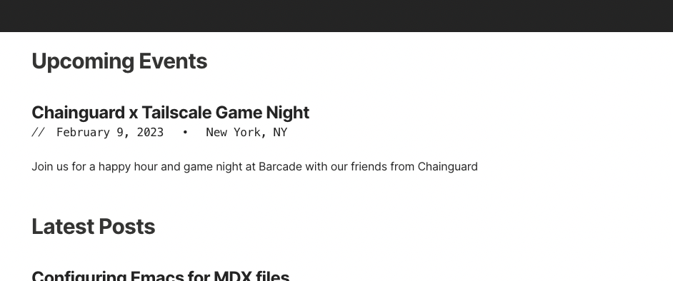 Add location to events listing · Issue #72 · tailscale-dev/tailscale-dev · GitHub
